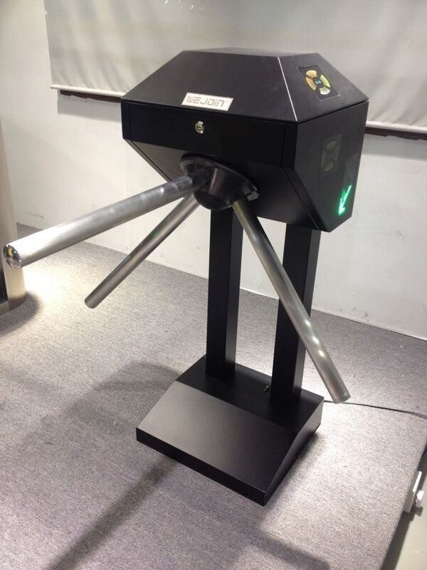 Security Entrance Turnstile Entry Systems DC12V Electronic Rfid Access ...