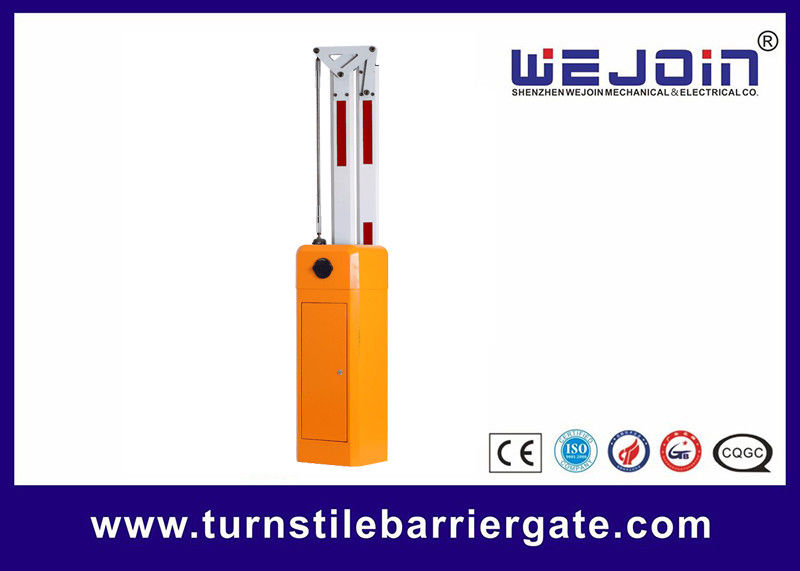 Aluminum Motor Security Boom Barrier RS485 With Ticket Dispensers