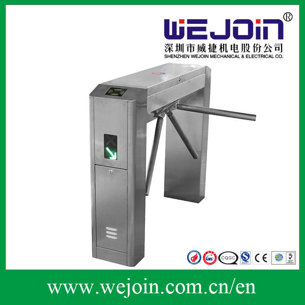 Counter Esd Fingerprint Rfid Sliding Tripod Turnstile Gate Access ...
