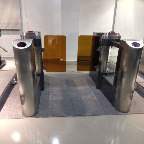 Swing Barrier Gate Systems For Passenger Access With Emergency Intereface