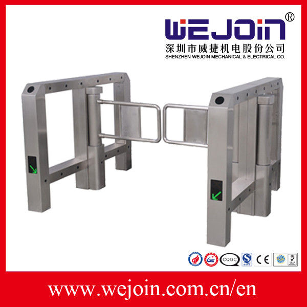 Access Control System Secure Swing Barrier Gate With Stainless Steel ...