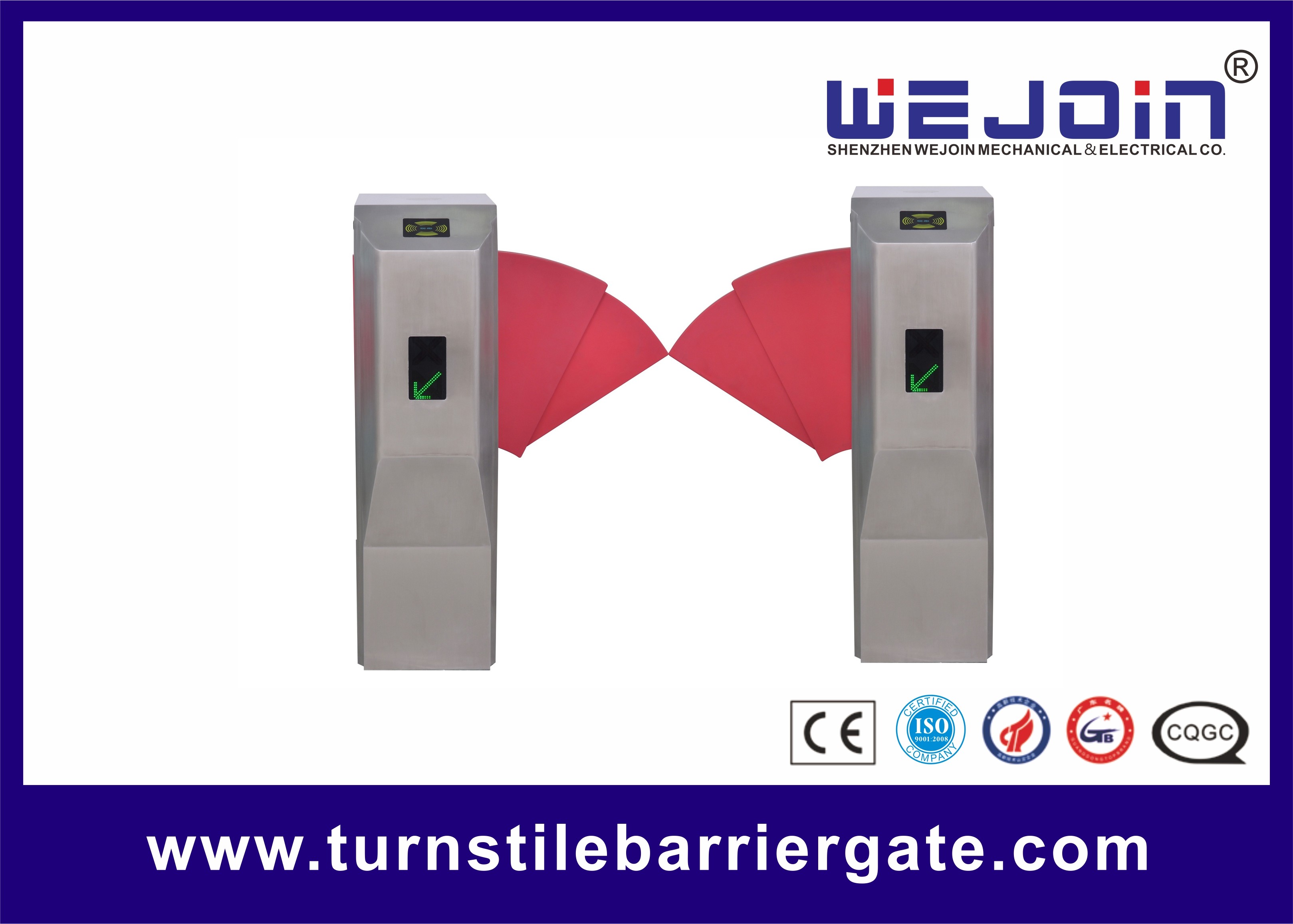 Flap Barrier Gate With Widen Flap and Safe Internal Construction Design ...