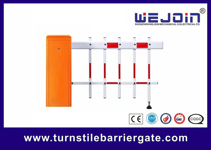 Parking Lot Car Park Barrier Gate With Straight Boom Type 4.5m Folding ...