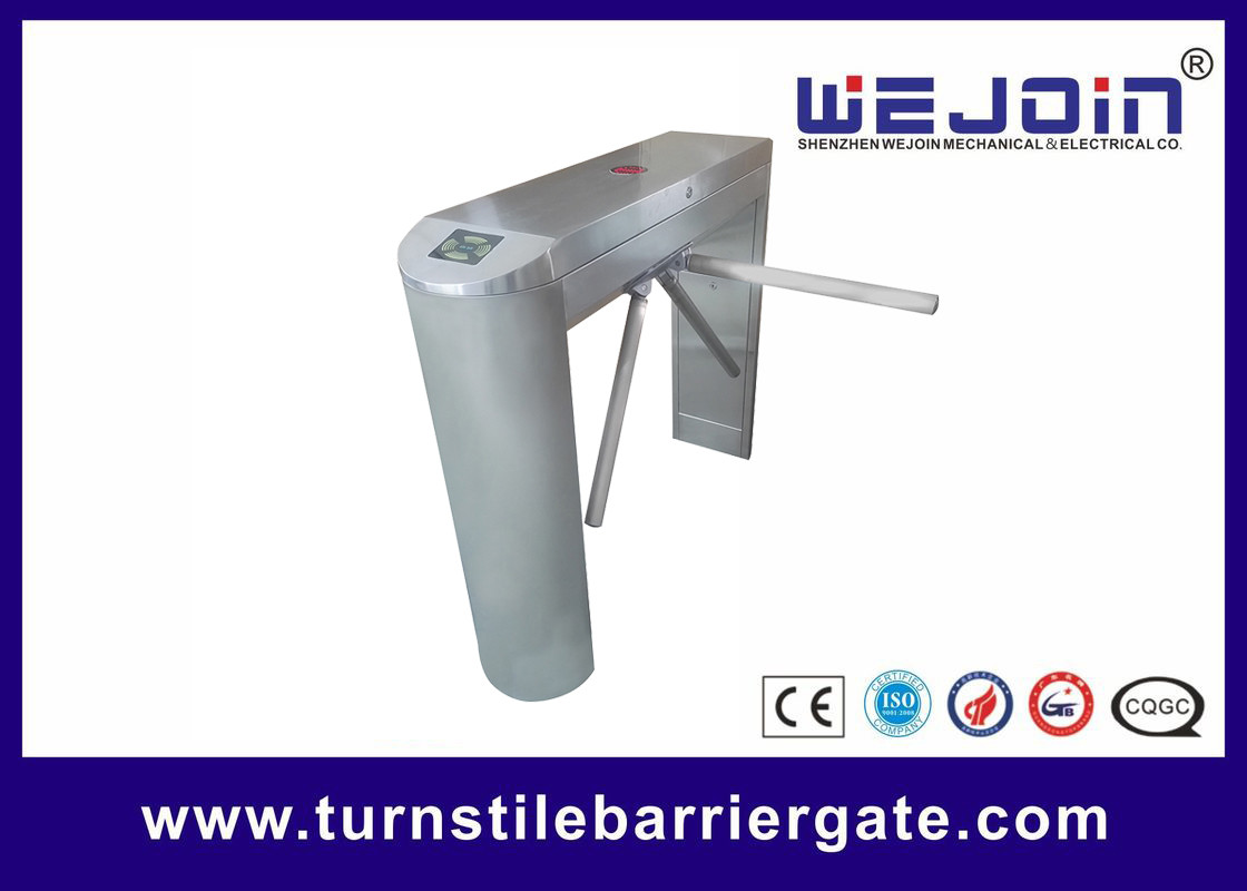 Security gate finger print read baffle gate for metro tripod turnstile ...