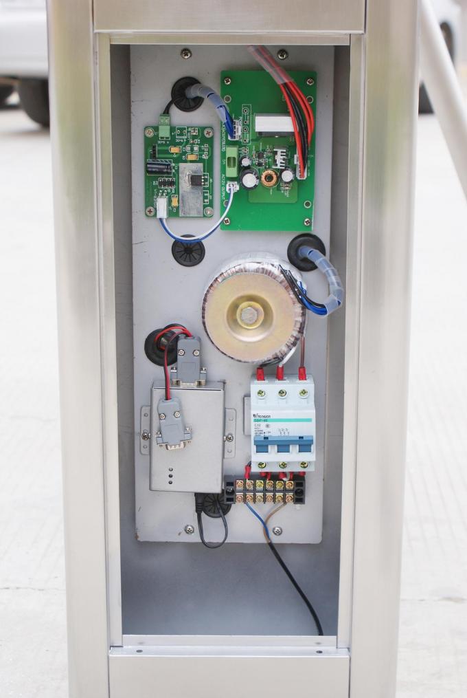 DC 12V Automatic Gate Barrier , Pedestrian Turnstile Gate Traffic Light ...