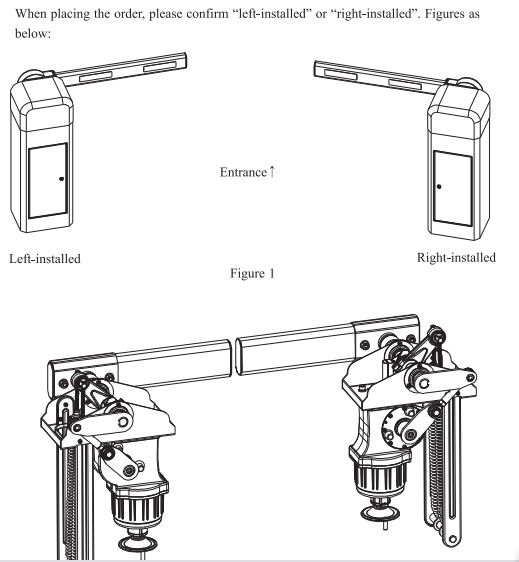 Powder Coated Boom Folding Barrier Gate Vehicle Access Control Barriers