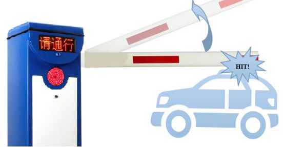 AC220V Electronic Barrier Arm Gates Parking Barrier System with ...